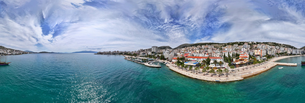 Saranda Bay, Albania 360 Panorama | 360Cities