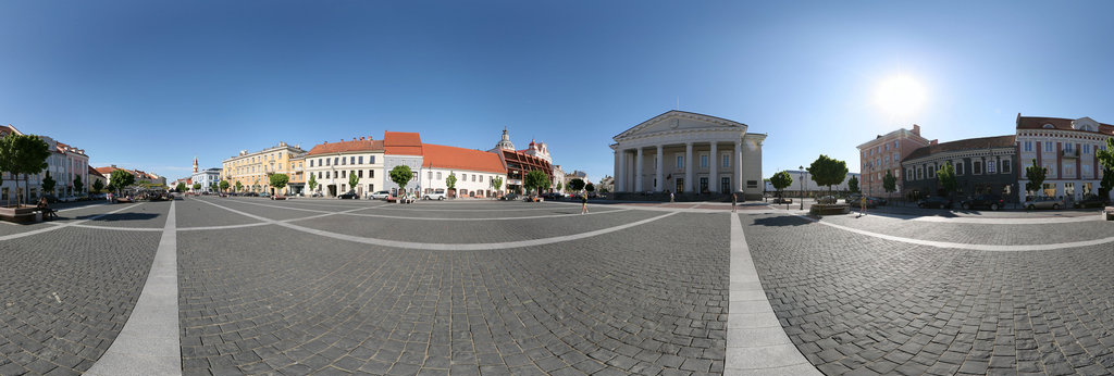 Vilnius, Lithuania, Rotuses aikste 360 Panorama | 360Cities