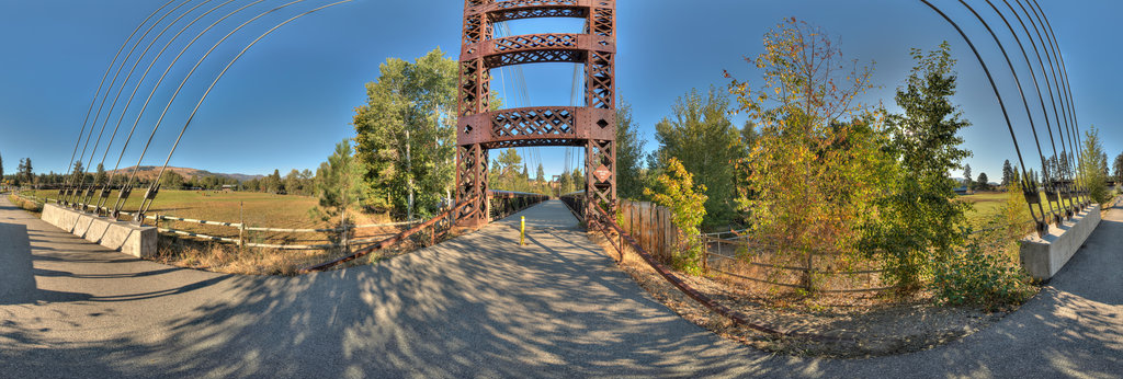 Spring Creek Bridge, Winthrop, WA State 360 Panorama | 360Cities