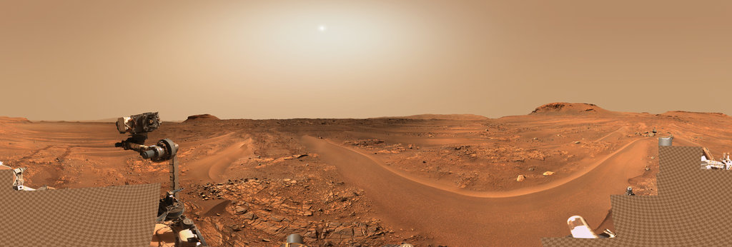 Mars Panorama - Perseverance rover: Martian solar day 0566 360 Panorama ...
