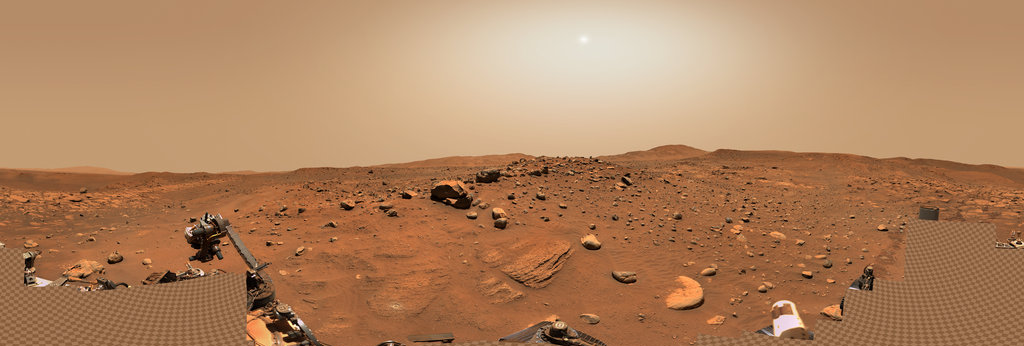Mars Panorama - Perseverance rover: Martian solar day 0789 360 Panorama ...