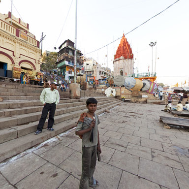 Prayag Ghat Varanasi 360 Panorama | 360Cities
