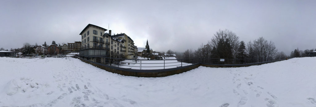 L'esplanade Marie Paradis en hiver 360 Panorama | 360Cities