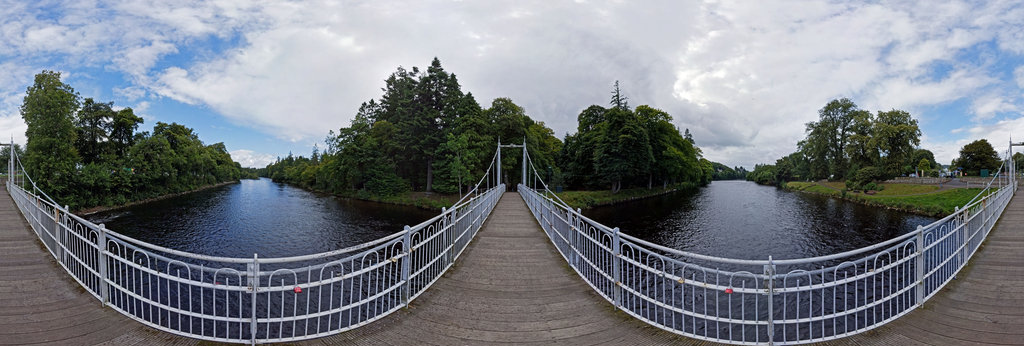 Inverness - General's Well Footbridge 360 Panorama | 360Cities