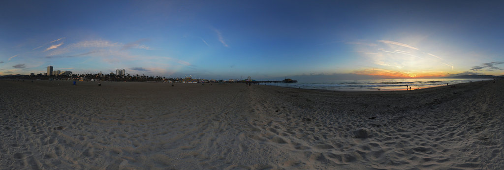 Santa Monica Sunset 360 Panorama | 360Cities