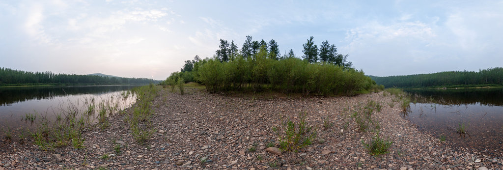 Vitim river bank #12 360 Panorama | 360Cities