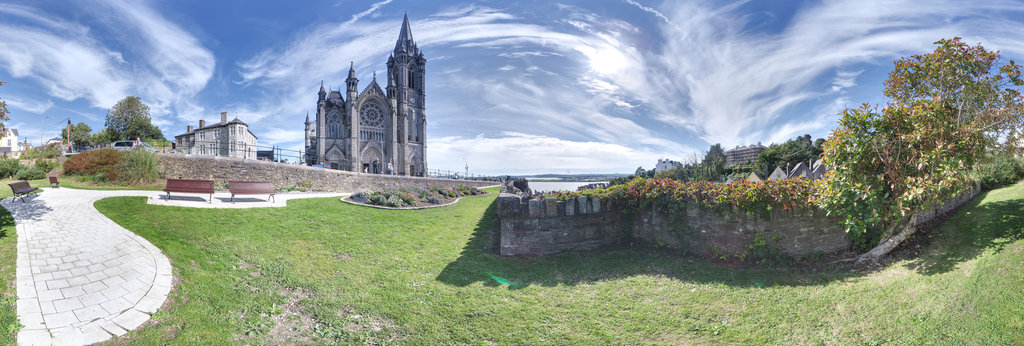 St. Colman's Cathedral, Garden of Reflection, Cobh, Ireland 360 ...