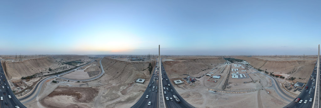 Hanging Bridge in Riyadh 360 Panorama | 360Cities