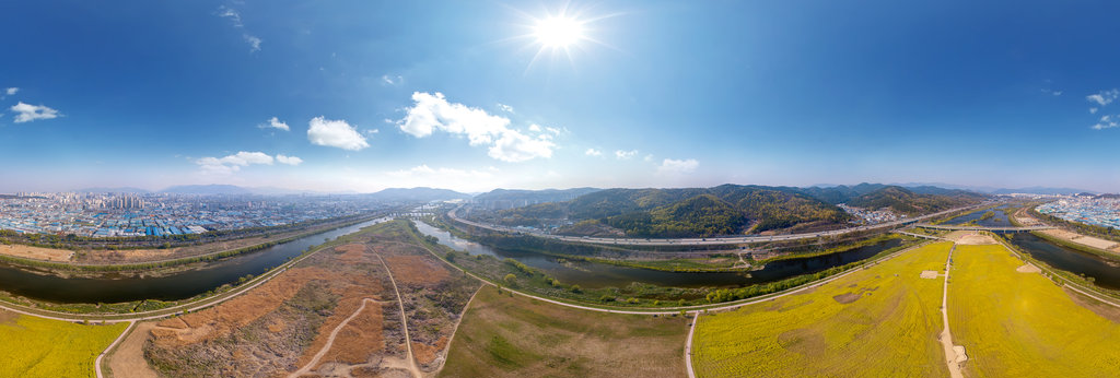 South Korea - Daegu - river island 1 360 Panorama | 360Cities