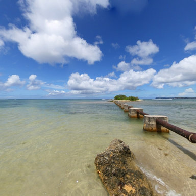 Beach near Agat Cemetery 360 Panorama | 360Cities