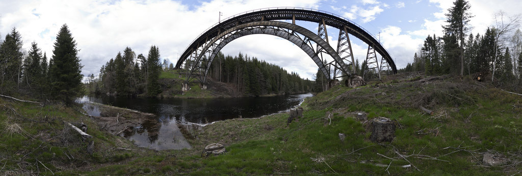 Gjerstad Jernbanebro 360 Panorama | 360Cities