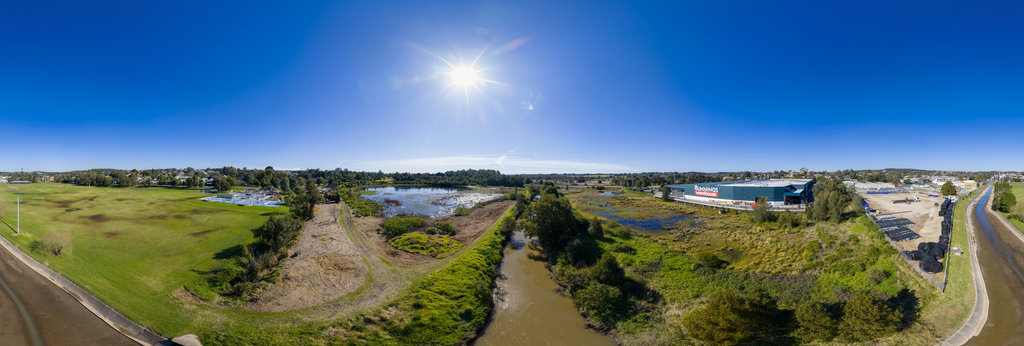 Cooperative Colliery branch railway bridge remains 2 360 Panorama ...