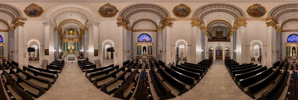 Kyiv. The Roman Catholic Parish of Saint Alexanders. 2025. Centre. DJI ...