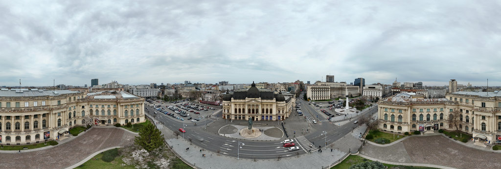 Revolution Square in Bucharest 360 Panorama | 360Cities