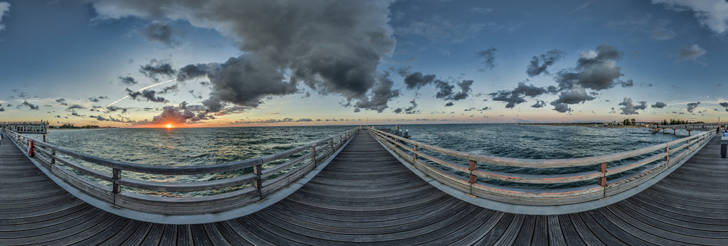 Pier at Sunset 360 Panorama | 360Cities