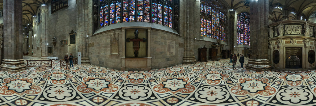 Stained Glass, Duomo di Milan 360 Panorama | 360Cities
