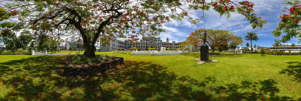Government Building in Suva on a sunny day 360 Panorama | 360Cities