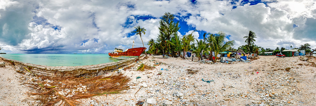King Tides On Tarawa Kiribati 360 Panorama | 360Cities