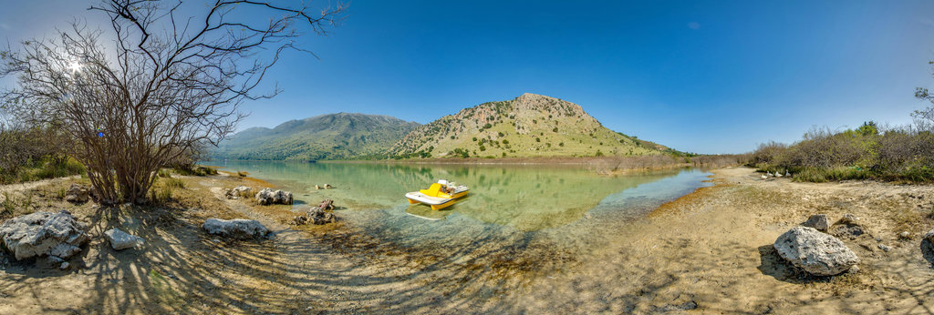 Lake Kournas (2), Chania, Crete, Greece 360 Panorama | 360Cities