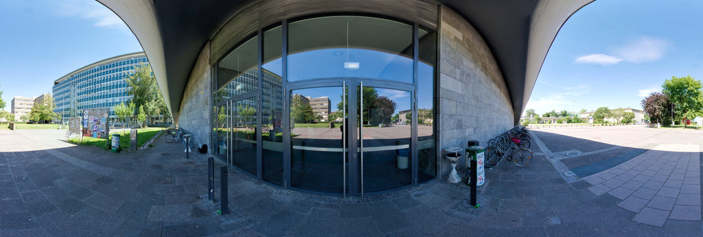 Johannes-Gutenberg University, Mainz, Campus, 2016-07, freehand 360 ...