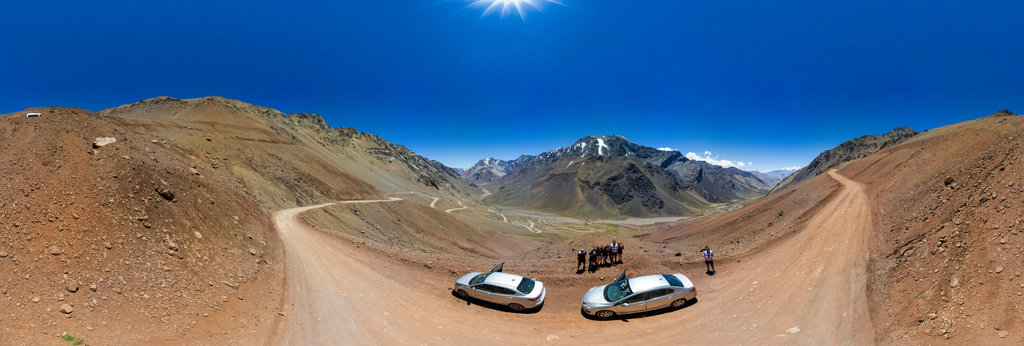 Andes, Argentina - Chile Border - Camino a Cristo Redentor II 360 ...