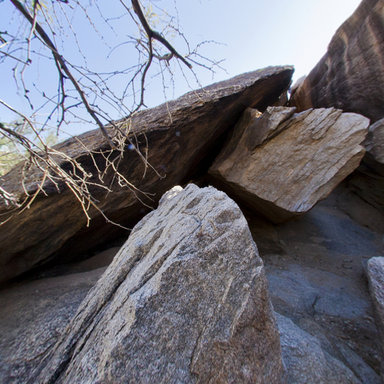 Fat Man's Pass, South Mountain Park, Phoenix, Arizona USA 360 Panorama ...