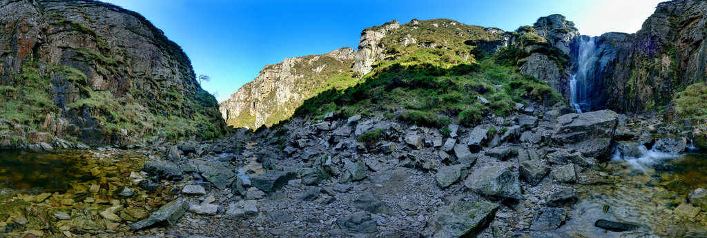 Allt Chranaidh Waterfall 360 Panorama | 360Cities