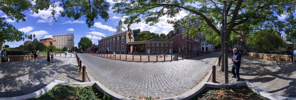 Independence Hall from Northwest 360 Panorama | 360Cities