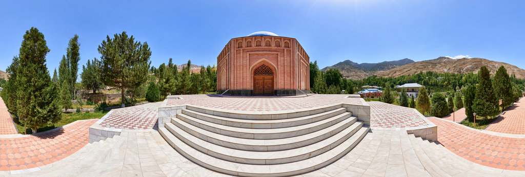 Zaravshan Valley - Rudaki Mausoleum 360 Panorama | 360Cities