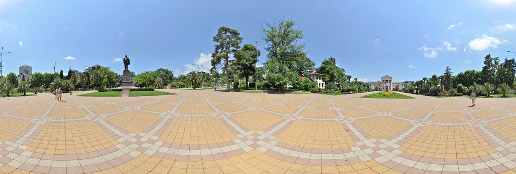 Sochi, lenin monument 360 Panorama | 360Cities