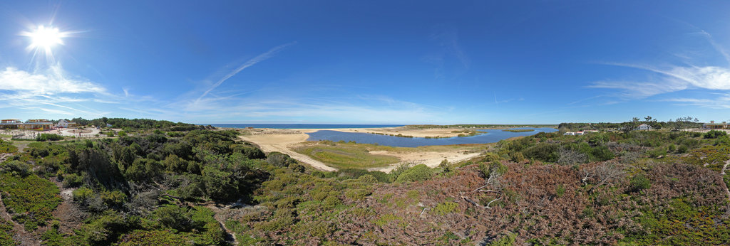 Praia Da Lagoa De Melides 360 Panorama | 360Cities