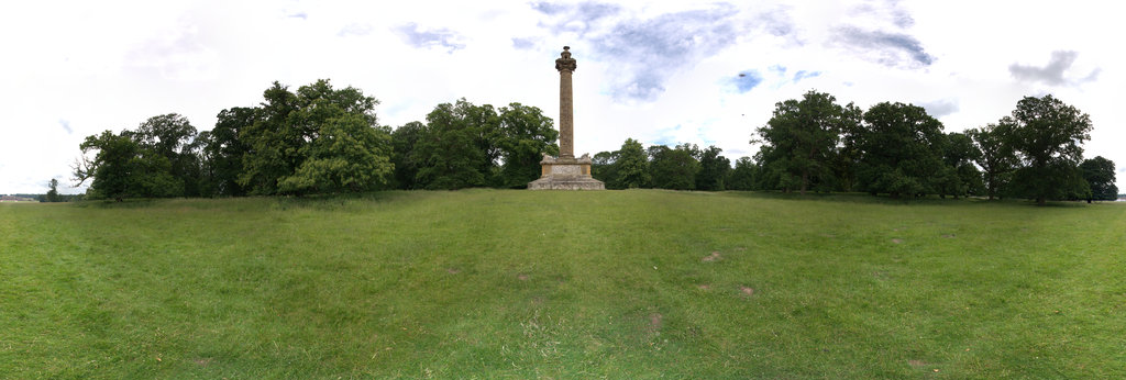 The Coke Monument from south, Holkham Hall, Norfolk 360 Panorama ...