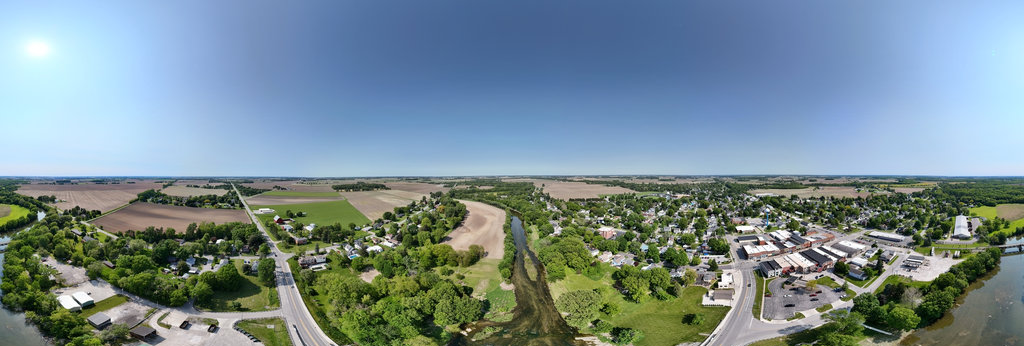 ELMORE OHIO JUNE 2025 PORTAGE RIVER 1 360 Panorama | 360Cities