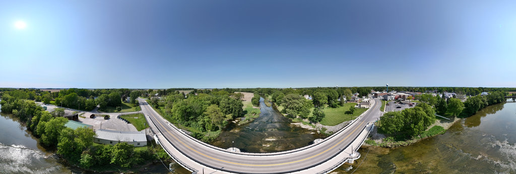 ELMORE OHIO JUNE 2025 PORTAGE RIVER 2 360 Panorama | 360Cities